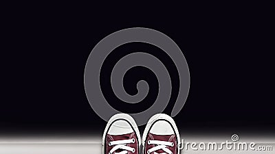 Depression Man Stand On The Edge Of Building Contemplating To Commit ...