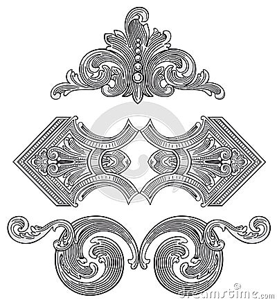 Dollar Design Elements Vector Stock Vector - Illustration of dollar ...