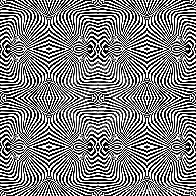 Design Seamless Uncolored Vortex Pattern Cartoon Vector | CartoonDealer ...