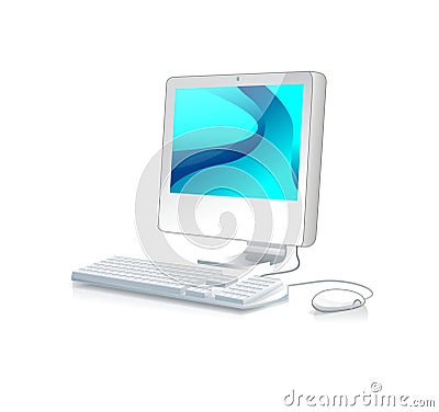 Desktop Computer Illustration Royalty Free Stock Photography - Image ...