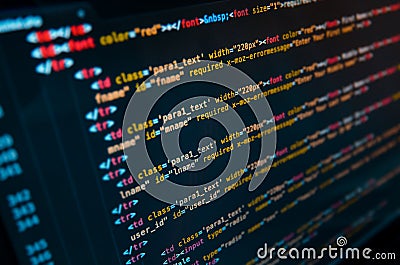 Desktop Source Code And Wallpaper By Computer Language With Coding And ...