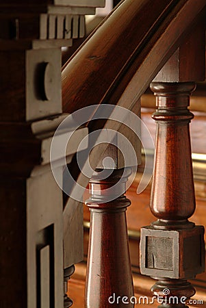 Detail Of A Stairs Handle Stock Photos - Image: 1590433