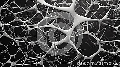 Detailed Apical Dendrite Structure Of Cortical Pyramidal Neuron Stock ...