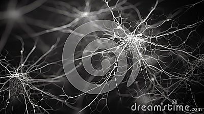 Detailed Apical Dendrite Structure Of Cortical Pyramidal Neuron Royalty ...