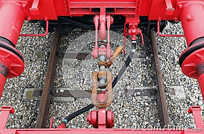 Details Of Train Couplings Stock Photography | CartoonDealer.com #14781080