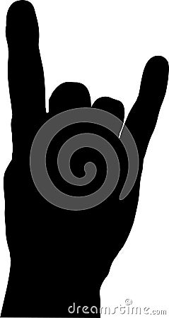 Devil Horns Hand Gesture Royalty Free Stock Image - Image: 4567446