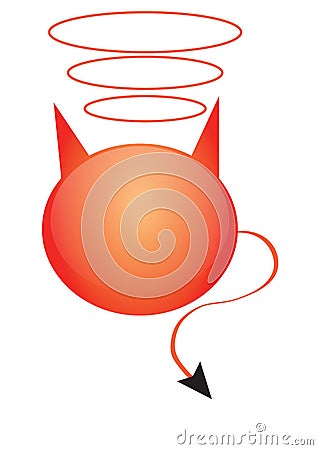 Devil Speech Bubble - Vector | CartoonDealer.com #6790620
