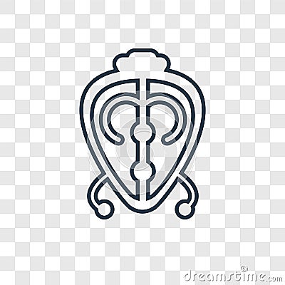 Devotion Concept Vector Linear Icon Isolated On Transparent Back ...