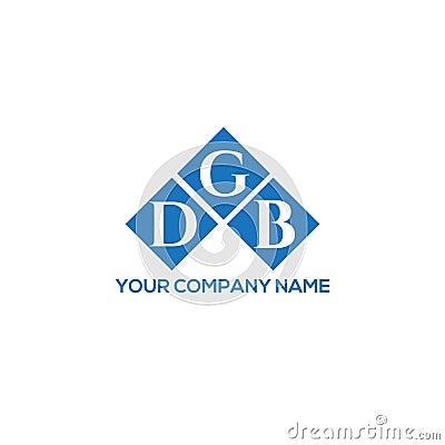 DGB Letter Logo Design On WHITE Background. DGB Creative Initials ...