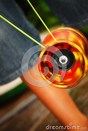 Playing diabolo stock photo. Image of spinning, culture - 9190852