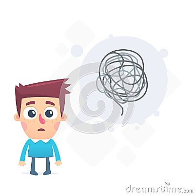 Dialogue About Difficult Problems Solved Stock Illustration - Image ...