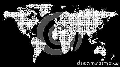 Diamond Glitter Map Loop stock video. Video of concept - 239924597