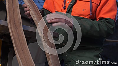 Didgeridoo an Australian Aboriginal Wind Instrument Maker Carefully ...