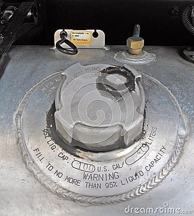 Diesel Fuel Tank Cap Royalty Free Stock Photos - Image: 4080128