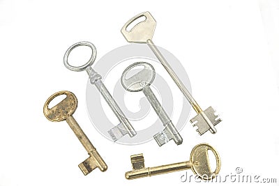 Different Kinds Of Keys Royalty Free Stock Images - Image: 821349