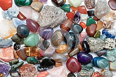 Different Minerals Stock Photos - Image: 17667963