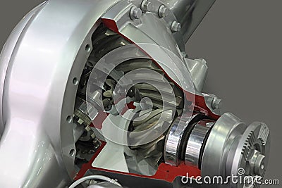 Differential Of Modern Truck Interior View Royalty Free Stock Image ...