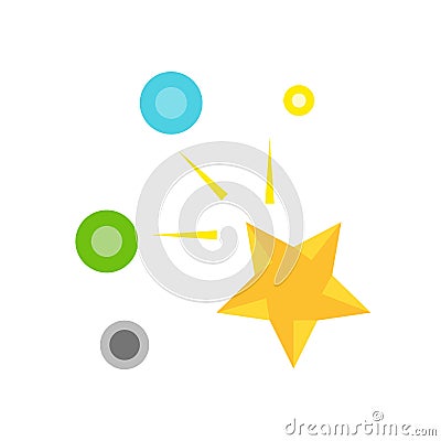 Differentiation Icon Vector Isolated On White Background ...