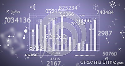 Digital Animation of Changing Numbers, Data Processing and Molecular ...