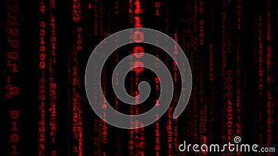 Matrix Dropping Code. Virus Danger. Interesting Background Sci-fi ...