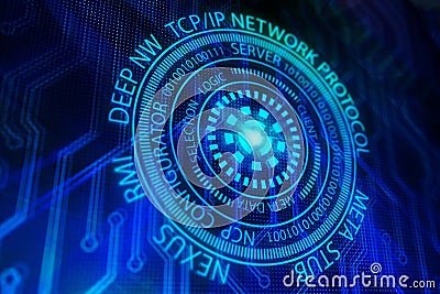 Digital Business Interface Texture Royalty-Free Stock Photo ...