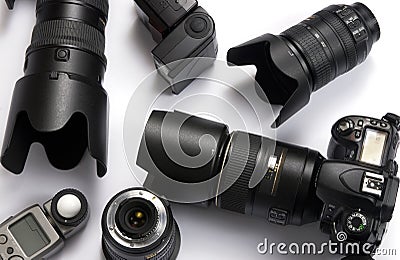 Digital Camera Equipment Stock Photography - Image: 2008802