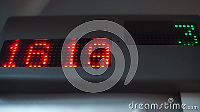 Digital Clock. Time 4 20 Pm Stock Footage - Video of awake, dial: 163499382