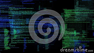 Computer Code Algorithm Research and Analysis Stock Video - Video of ...