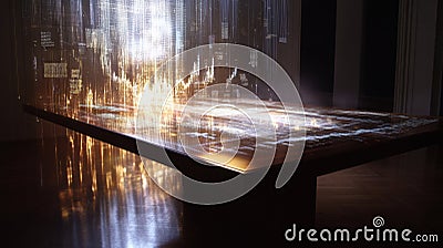 Digital Deluge Of Charts And Graphs In A Cascading Visualization ...