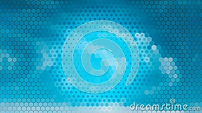 Digital Hex Hexagon Dots Abstract Background Blurs Textures And Shapes ...