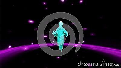 Digital Rendering Cartoon Fantasy Monster Wraith Lich Ghost Motion ...