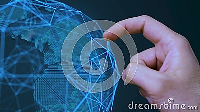 Digital Transformation Conceptual for Next Generation Technology 4k ...