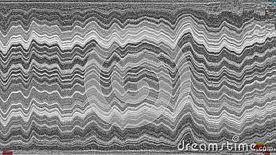 Distorted Television Screen Stock Video - Video of transmission ...