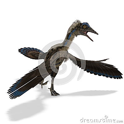 Dinosaur Archaeopteryx Royalty-Free Stock Photo | CartoonDealer.com ...