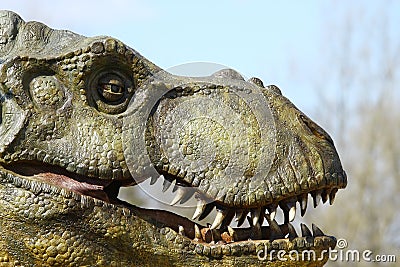Dinosaur Tyrannosaurus Rex Head Editorial Photography - Image: 22785042