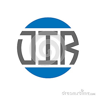 DIR Letter Logo Design On White Background. DIR Creative Initials ...