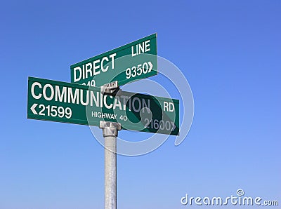 Direct Communication Stock Image - Image: 826311