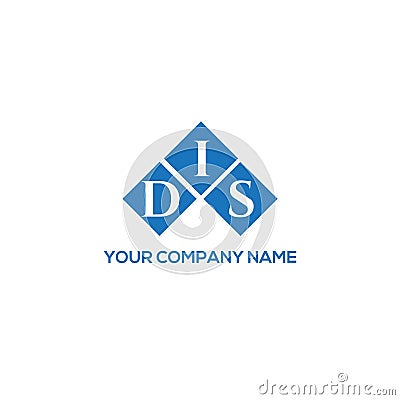DIS Letter Logo Design On WHITE Background. DIS Creative Initials ...