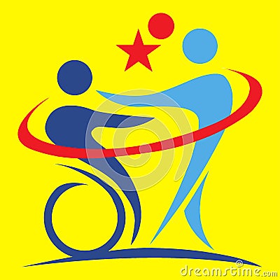 Disability Awareness Logo Vector Artwork | CartoonDealer.com #327571578