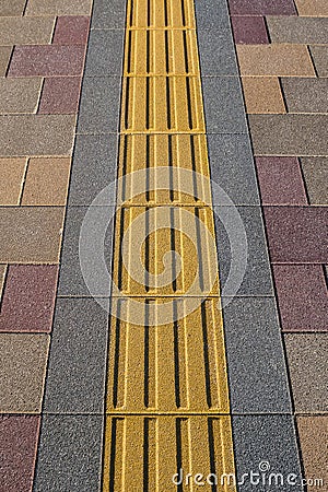 Disability Ground Pathway Pedestrian City Street Walkway Universal ...