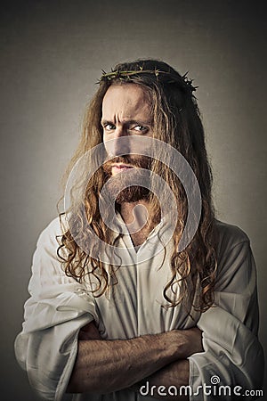 Disappointed Jesus Royalty-Free Stock Photo | CartoonDealer.com #63575247