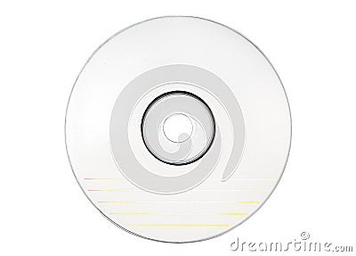 Disc Labeling - Blank White Disc W/ Path Royalty-Free Stock Photography ...