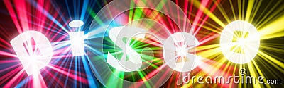 Disco Banner Stock Image - Image: 16598211