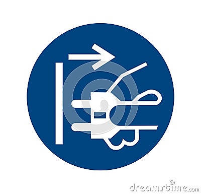 Disconnect Mains Plug From Electrical Outlet Symbol Vector Illustration ...