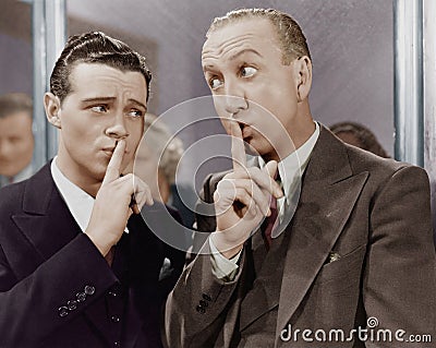 DISCRETION Royalty-Free Stock Image | CartoonDealer.com #51994438