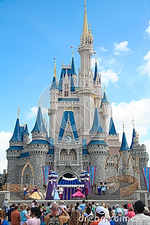 Disney Castle Editorial Stock Image - Image: 11778549