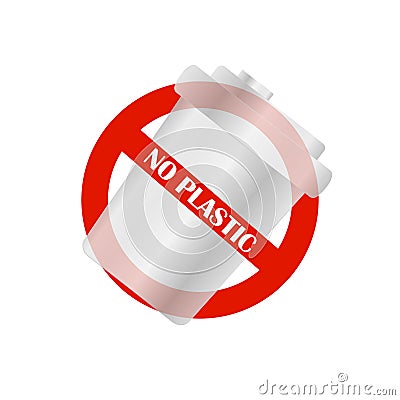 Disposable Plastic Cup. No Plastic. Pollution Problem. Environmental ...