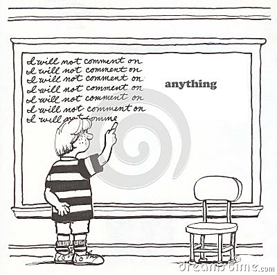 Disruptive Student Stock Illustration - Image: 73240410