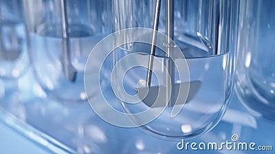 Dissolution Apparatus Testing Medication Pills Stock Footage - Video of ...