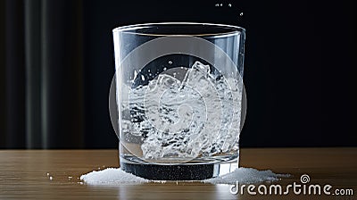 Dissolution Salt In Water Royalty-Free Illustration | CartoonDealer.com ...